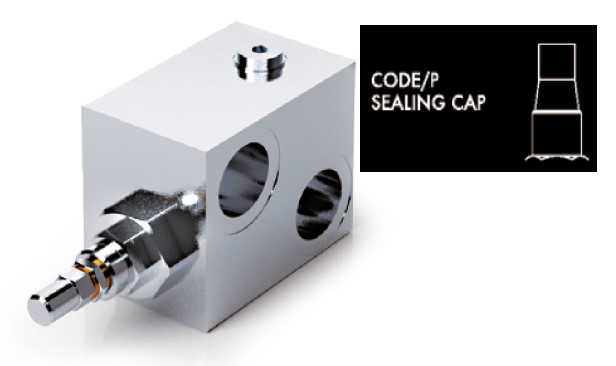 Hydraulic differential type relief valve, VMPP 1 sealing cap | Relief ...