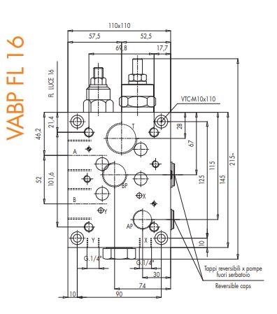 Hydraulic Two Pump Hi-Low Unloading Valve, Flangeable (BASE NG6-NG10 ...