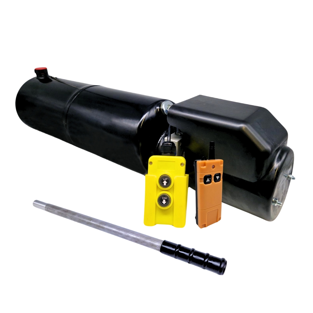 Flowfit 48VDC Single Acting Power Pack 1.6KW 12L Steel Tank, Backup ...