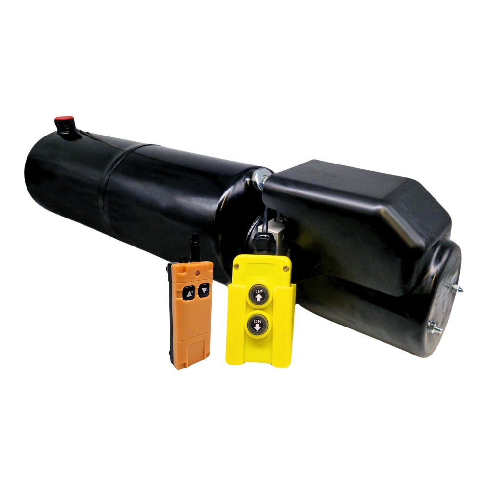 Flowfit S/A Hydraulic Power Pack 12L Steel Tank&Remote 24VDC 1.6KW