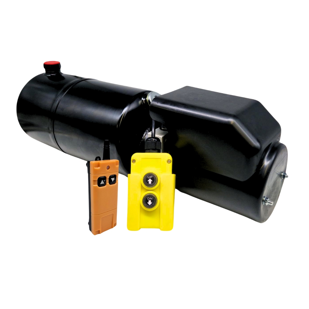 Flowfit 48VDC Single Acting Power Pack 1.6KW 10L Steel Tank & Wireless