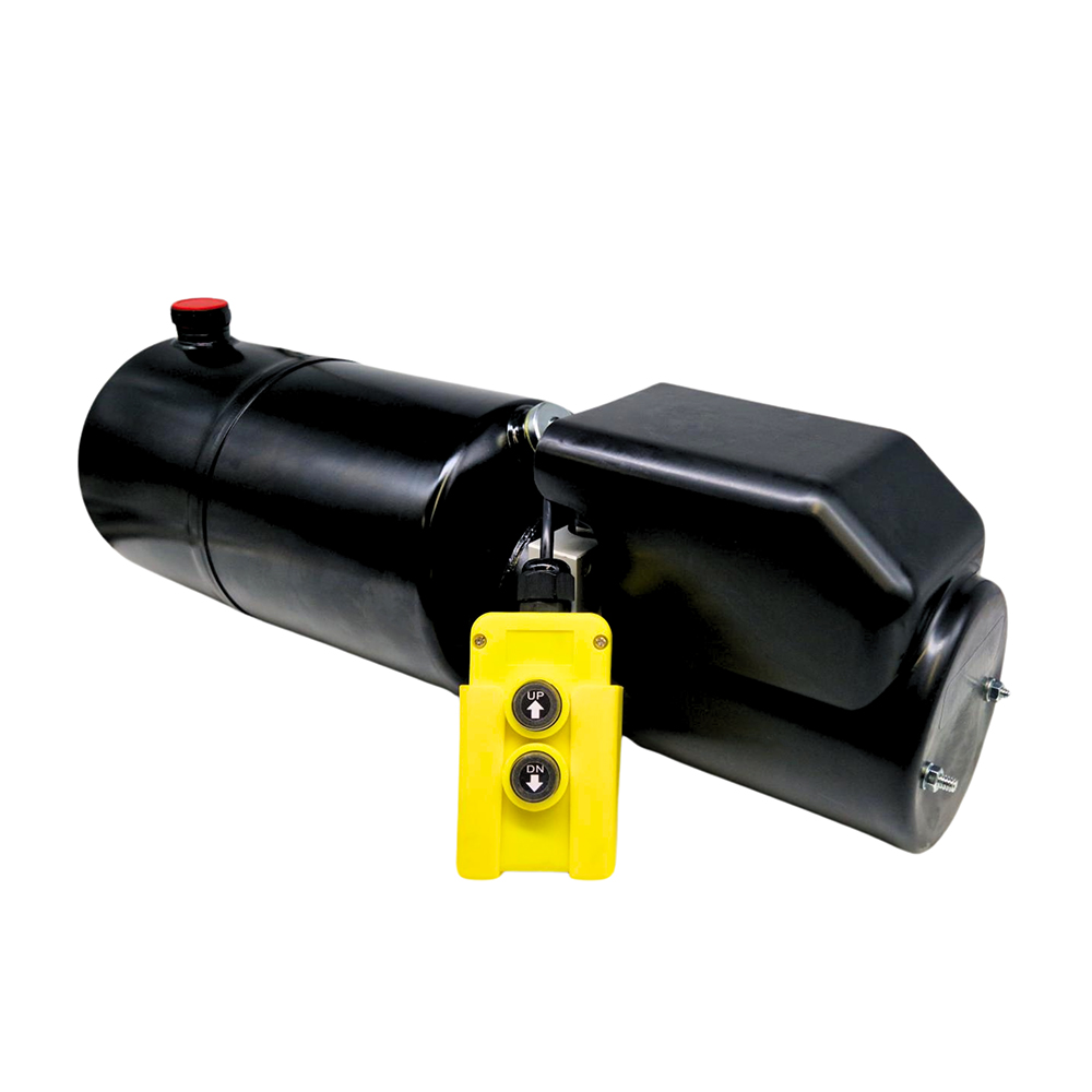 Flowfit Single Acting Hydraulic Power Pack 8L Steel Tank 24VDC 2KW