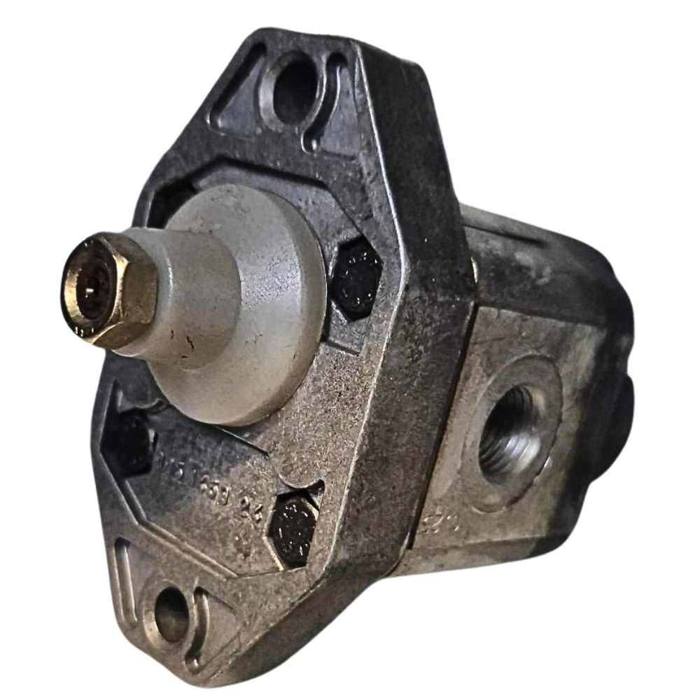 Bucher AP05 Gear Pump, Group 0.5, 0.25CC, 22mm spigot, 1/4" BSPP, 2mm ...