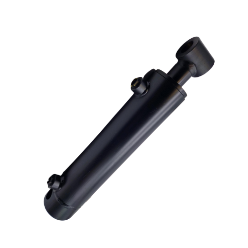 90 BORE 50 ROD 300 STROKE D/ACT HYD CYLINDER 90DEG 3/4 PORTS STD PIN HOLES