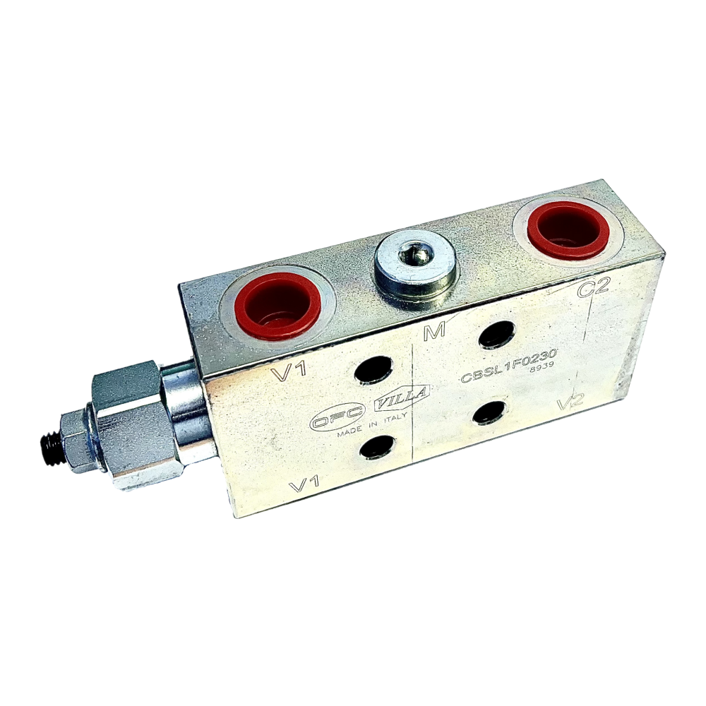 3/8 SINGLE FLANGED OVERCENTRE 4.2:1 100-350BAR 60L/MIN