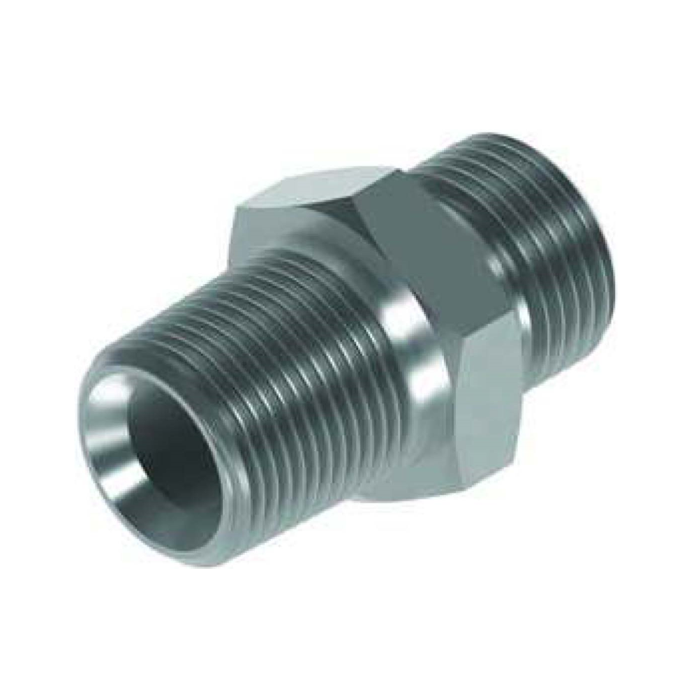 1/8 NPTF x 1/8 BSP M/M 1/8 NPTF x 1/8 BSP M/M