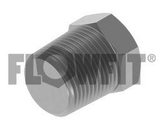 "BSPT Solid Plug, 1/4 | Plugs, Caps and Crimp Nuts | Hydraulic QRC's ...