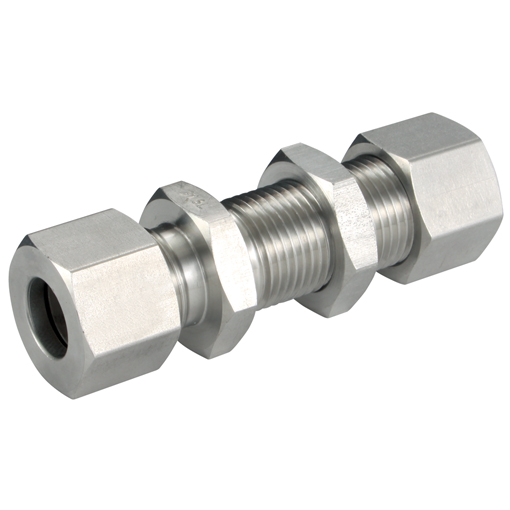 Straight Bulkheads, L Series, Outside Diameter 15mm | Flowfit