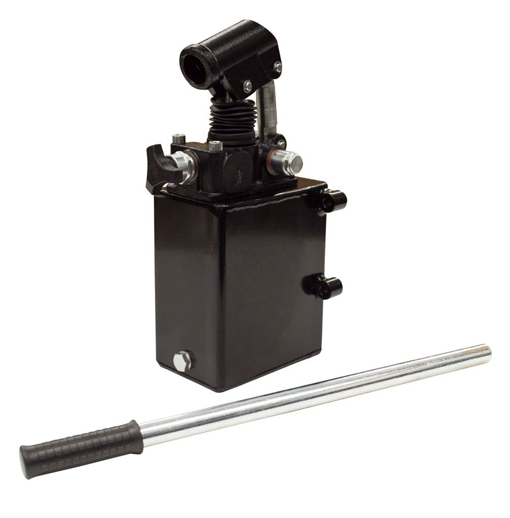 Hydraulic single acting handpump assembly 19.4 cc with release knob ...