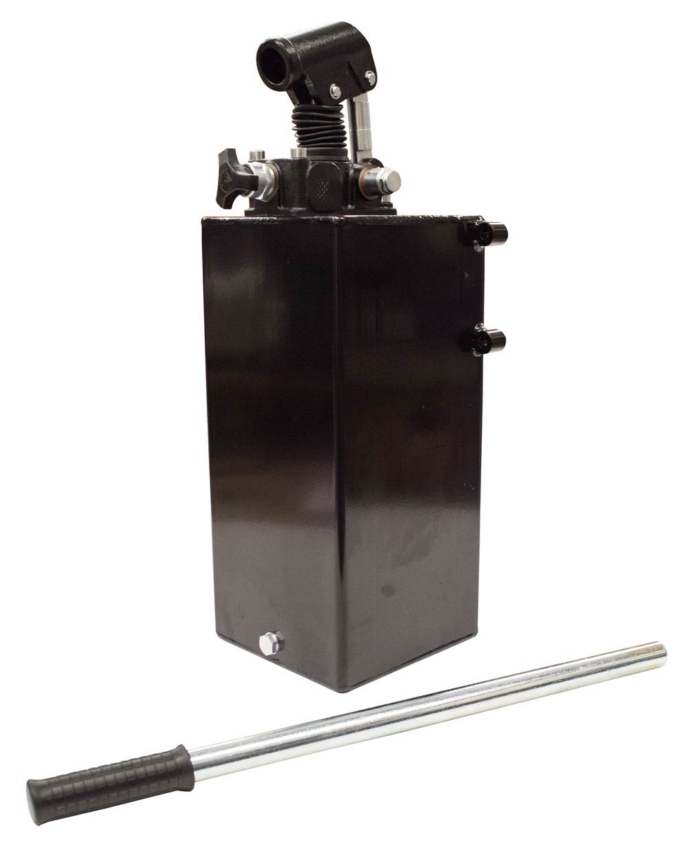 Hydraulic single acting handpump assembly 28 cc with release knob ...