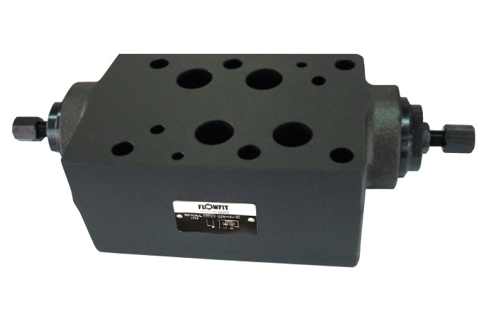 Flowfit Cetop 8 Flow Control C/W Check Valve, Metre In on A Port ...
