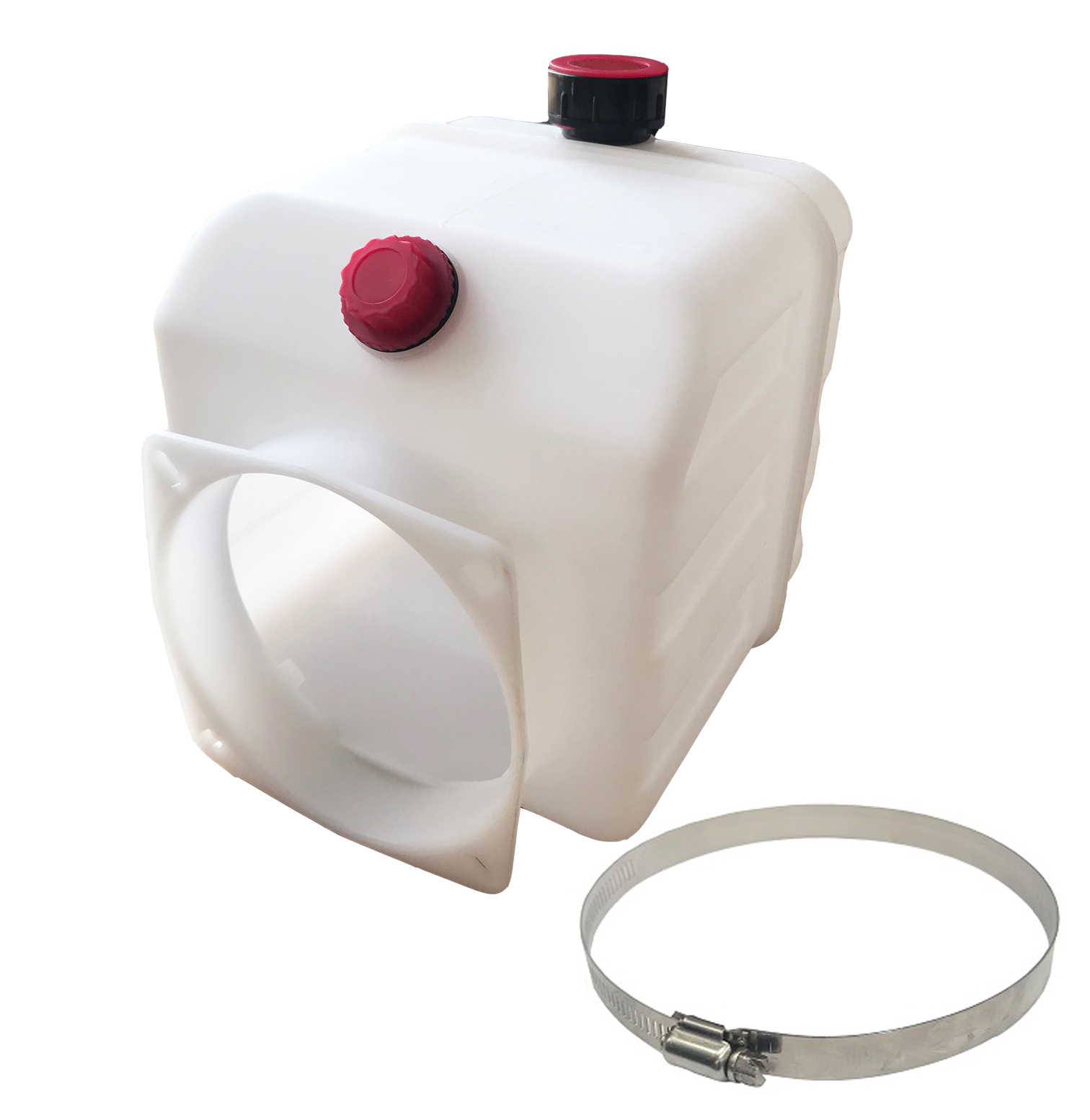 Plastic tank 2.5L c/w red plug and breather | Hydraulic Power Unit ...