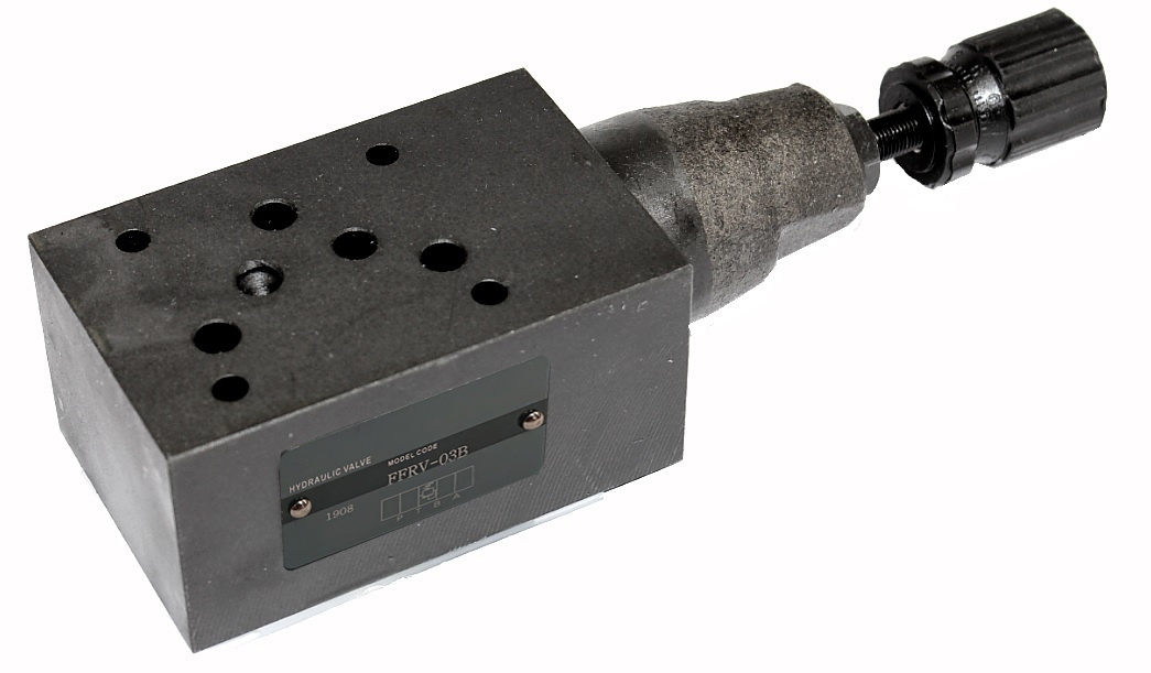 Hydraulic Cetop 5 Valve NG10 Modular Relief Valve 70-250 Bar on Both ...