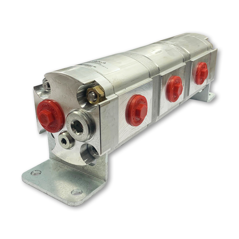 Walvoil Group Two Geared Flow Divider Left/Right Inlet, 3 Way 79.5L/Min