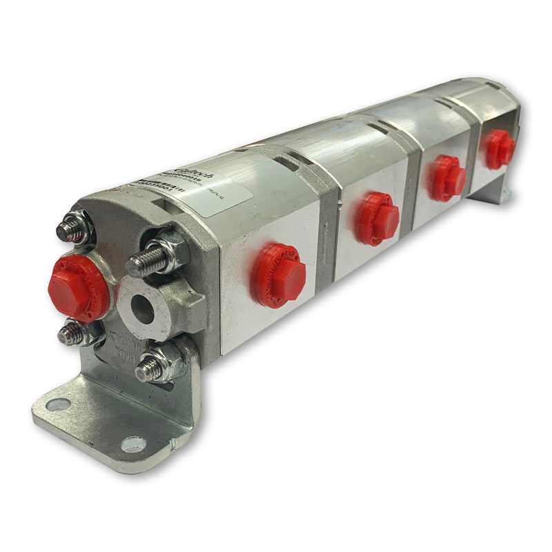 Walvoil Group One Geared Flow Divider Left/Right Inlet, 4 Way 27L/Min